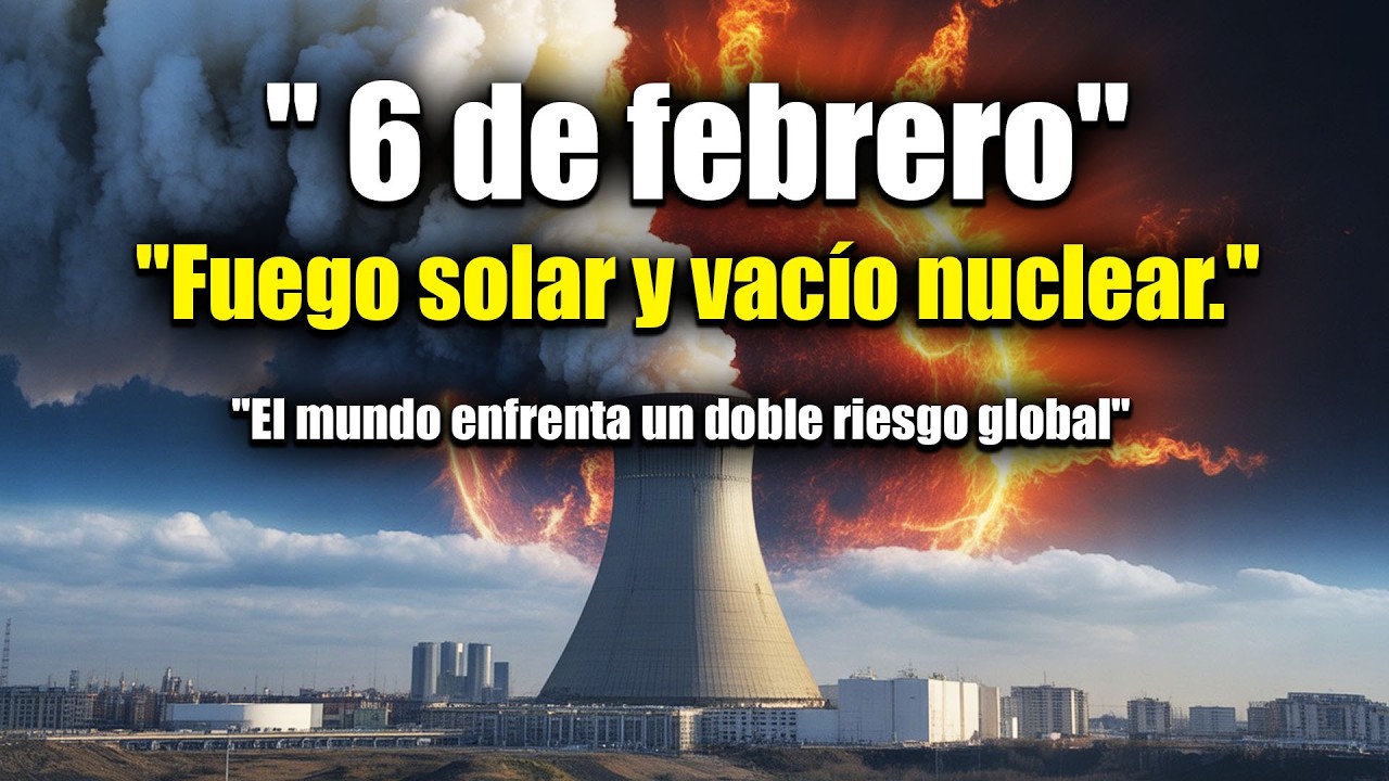 "Fuego solar y vacío nuclear: El mundo enfrenta un doble riesgo global ...