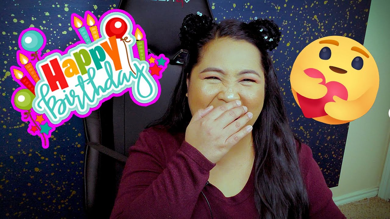 Reacting to my Birthday Videos! - YouTube