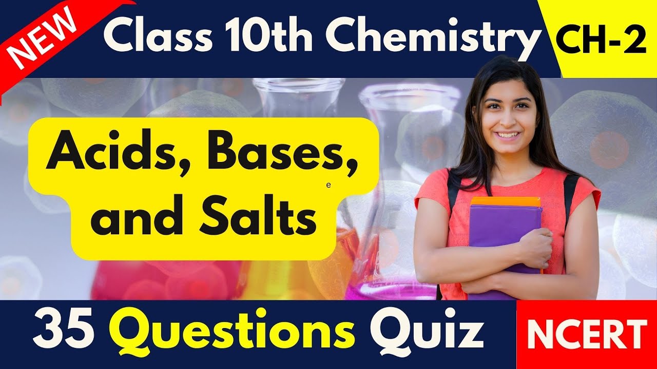Acids, Bases, and Salts cbse | Class 10 Chemistry Chapter 2 | Important ...