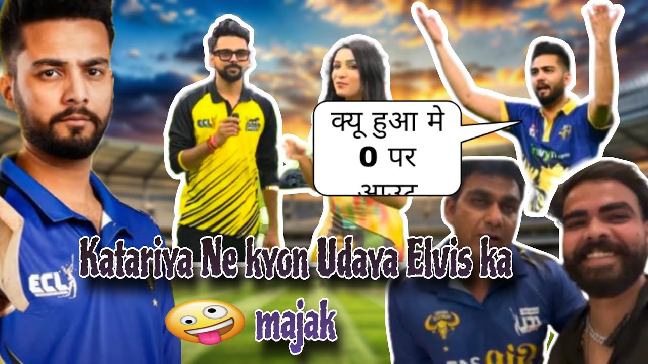 bahut Ganda hara hai metch elvish zero pe out hokar Haryanvi hunters 😂🤣 ...