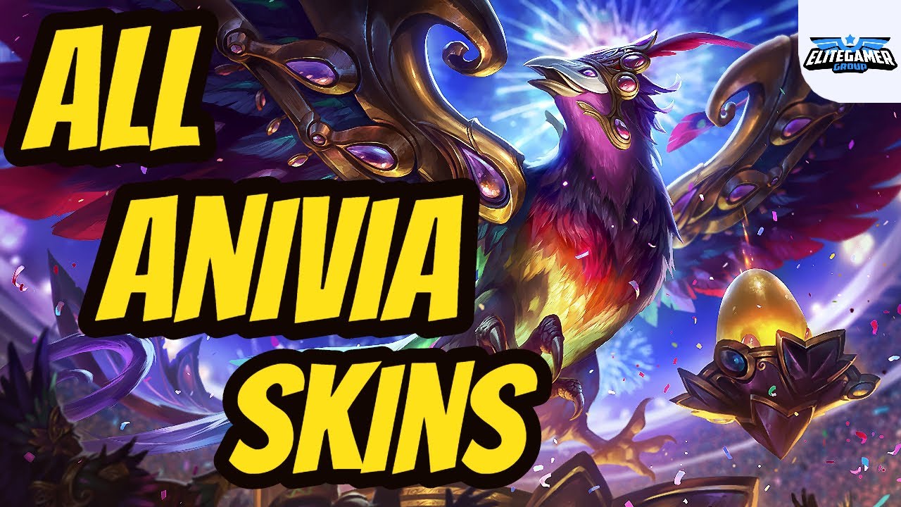 All Anivia Skins Spotlight League of Legends Skin Review - YouTube