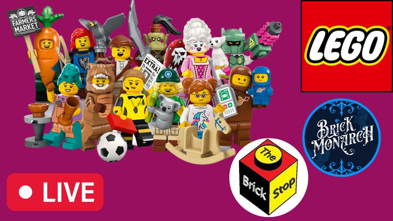 Ranking LEGO CMF Series 24: Knights Of The 2x4 Table - YouTube