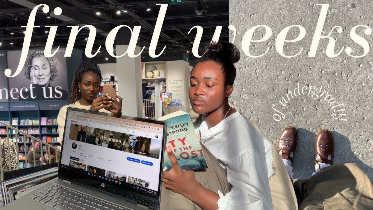 UNI DIARIES | final week of undergrad, library days, and reading 🎧 ...