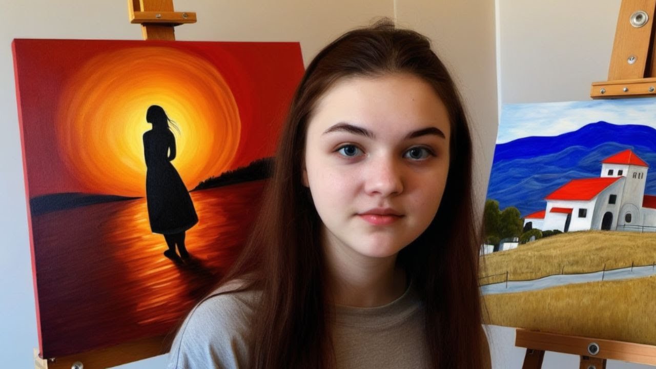 Unveiling Colors: Ava's Journey to Artistic Discovery - YouTube