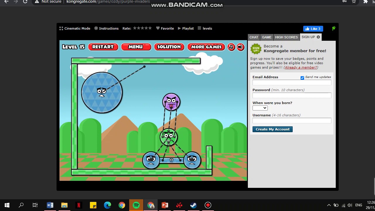 Purple Invader 1-24 Walkthrough - YouTube