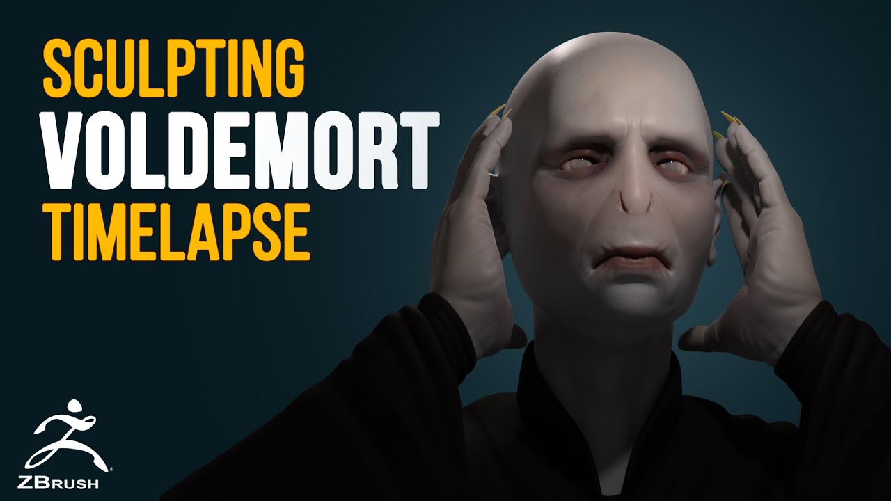 Zbrush Sculpting Voldemort Timelapse - YouTube