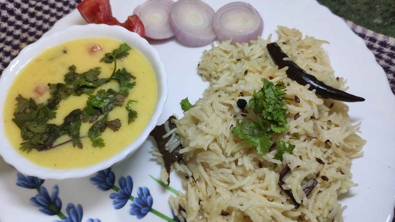 🔥Khada Masala Rice with Curry Fry🔥 - YouTube