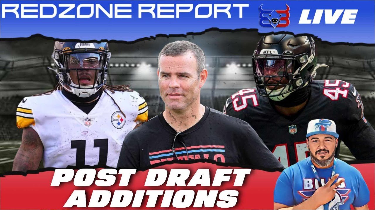 Post Draft Additions | The Redzone Report Live - YouTube