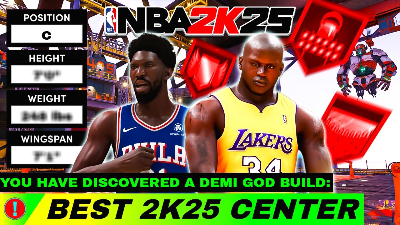 THIS IS THE BEST CENTER BUILD IN NBA 2K25 MUST WATCH !!! - YouTube