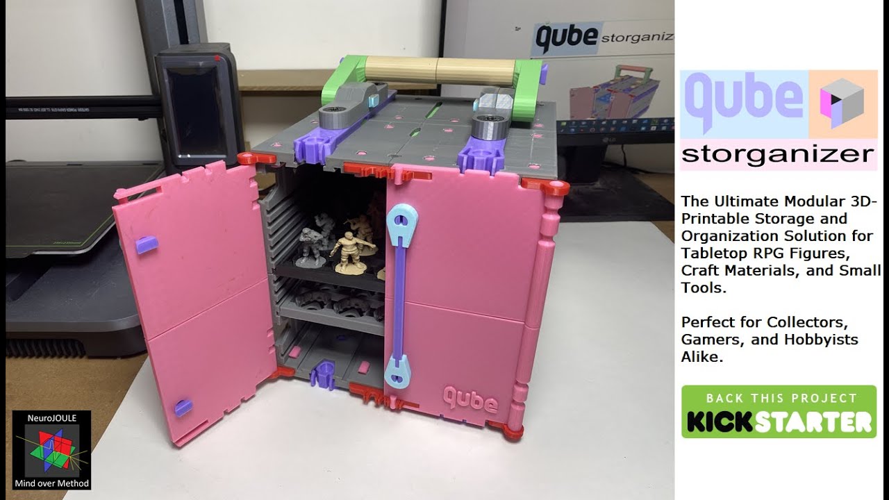 Qube Storganizer_Modular Storage Box - YouTube