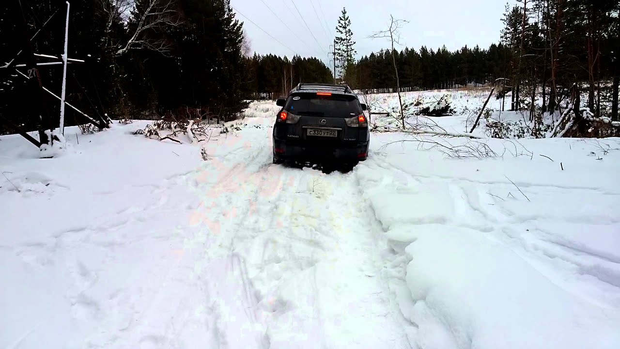 Lexus RX330 off road - YouTube