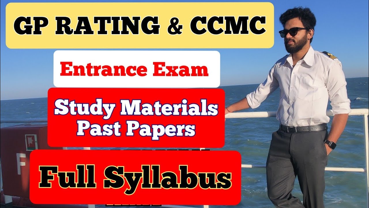 Syllabus & Study Materials / GP RATING & CCMC Entrance Exam / TS RAHAMAN & NUSI/ Previous ...