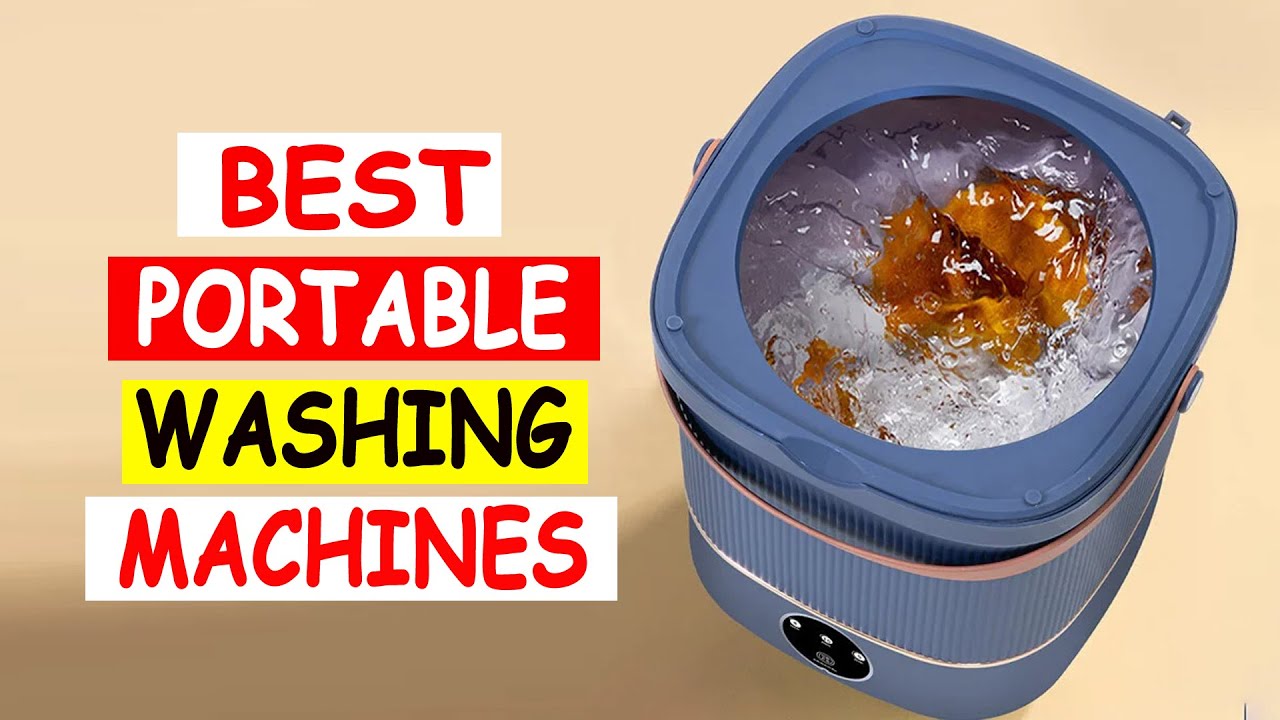 Top 5 Best Portable Washing Machines 2024 - YouTube