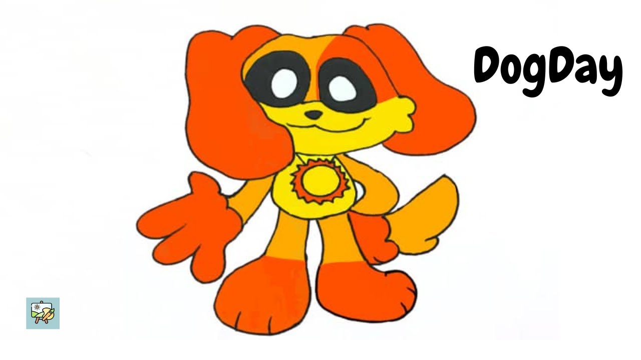 How to Draw DogDay | Poppy Playtime | Smiling Critters - YouTube