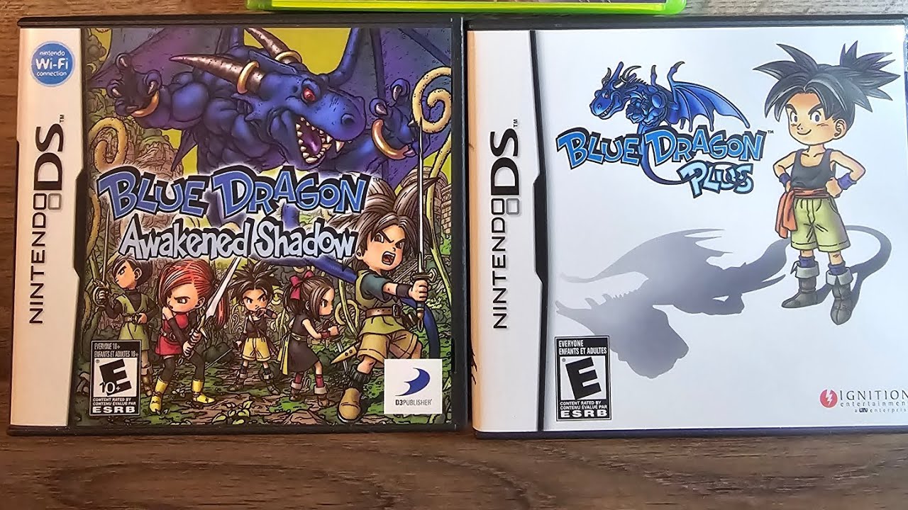 Blue Dragon Awakened shadow Nintendo DS Impressions - YouTube