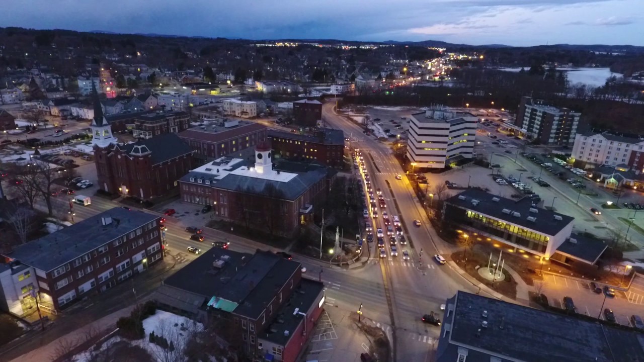 Droning around Auburn at sunset - YouTube