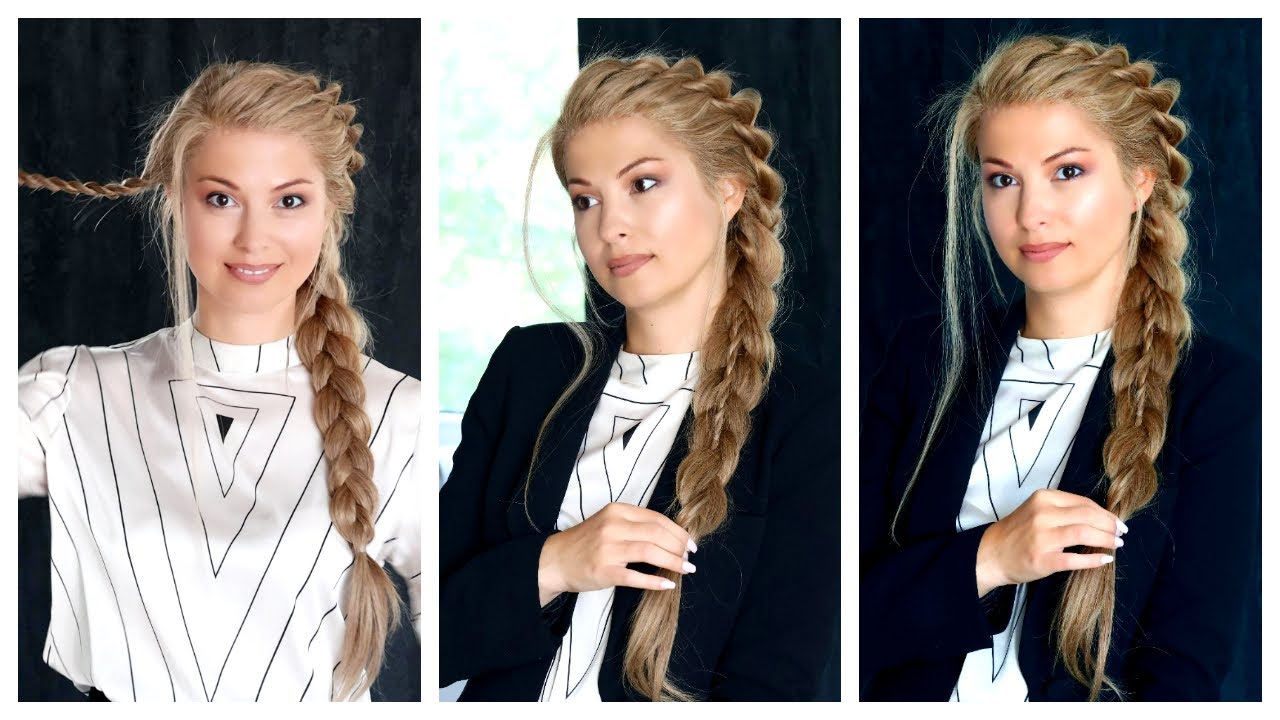 👩🏻‍🦳 ️ FROZEN ELSA BRAID HAIRSTYLE | Keep your hair away from your face ...