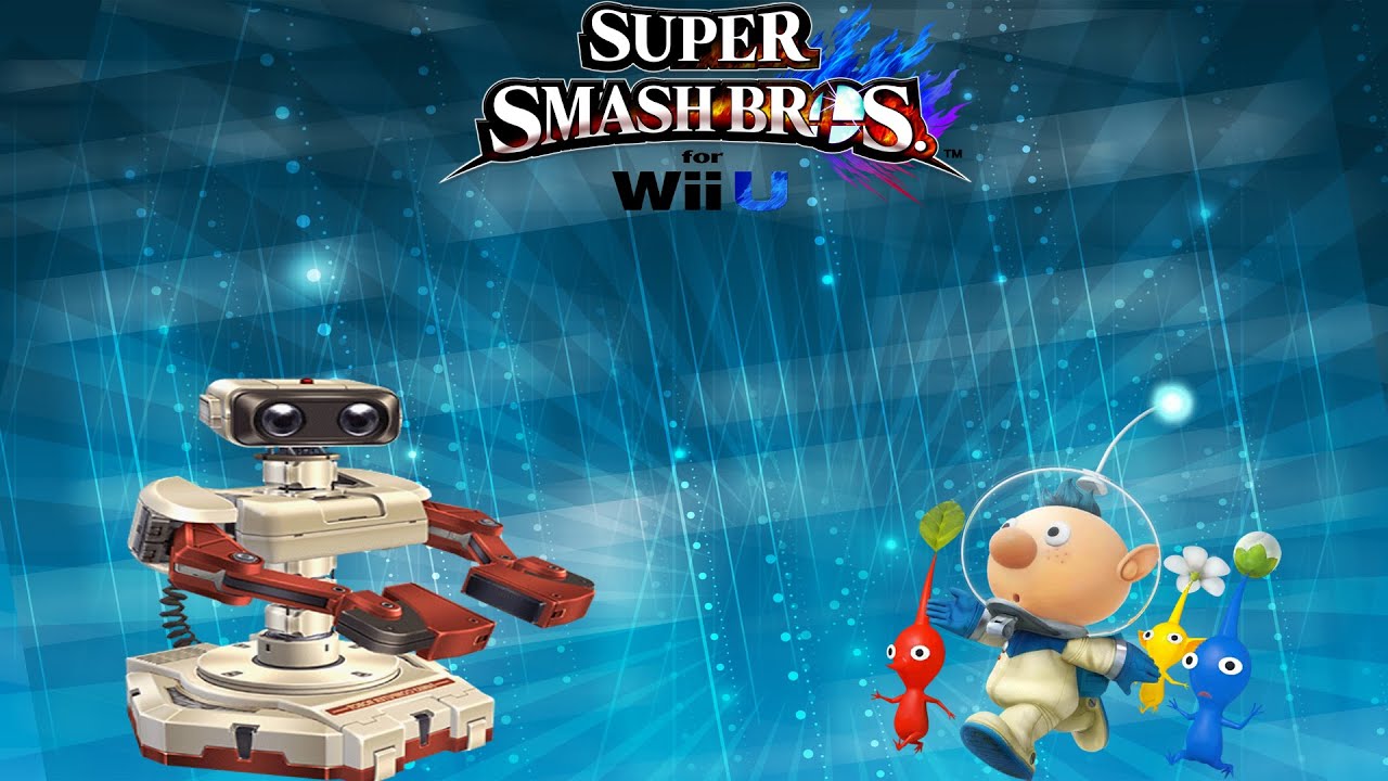 Super Smash Bros For Wii U: Online por equipos (Rob y Alph) - YouTube