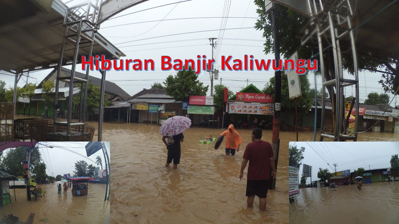 Hiburan Banjir Tahun Baru 2023 di Kota Kaliwungu - YouTube