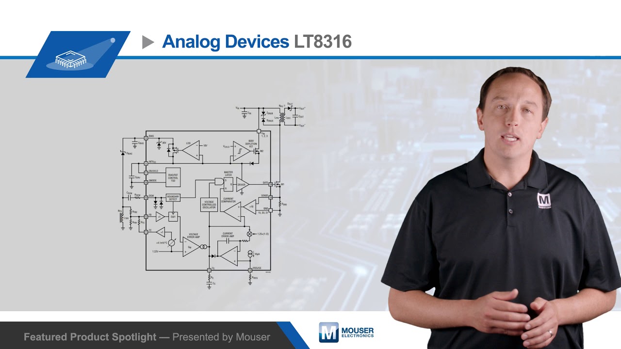 ADI LT8316 Micropower Isolated Flyback Converters — Featured Product ...