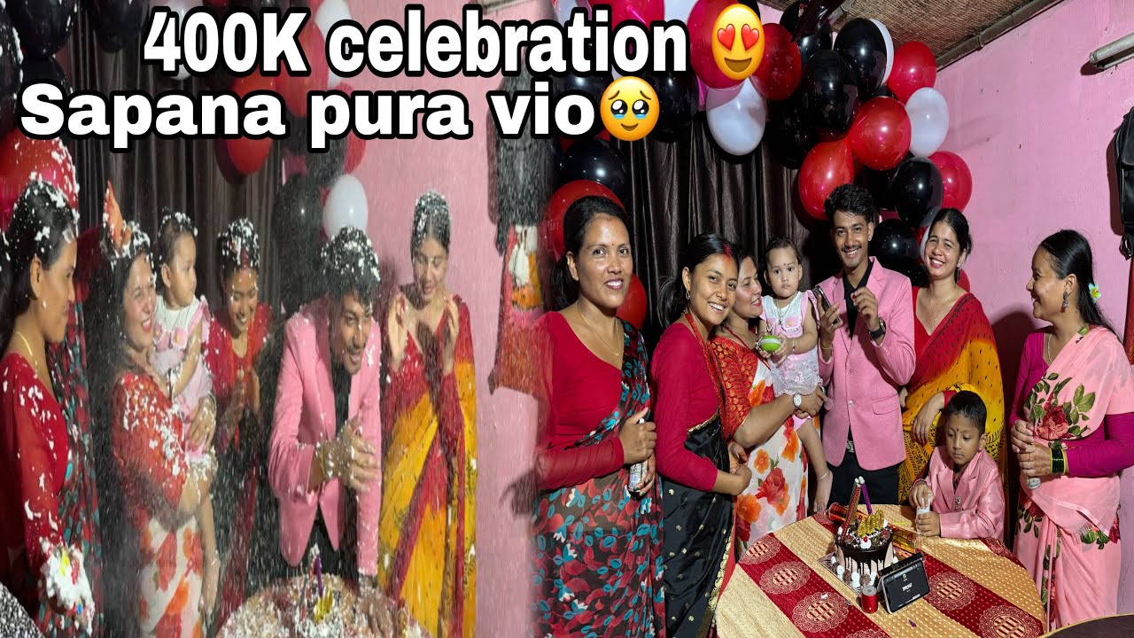 400K Celebration garda yasto sama ramilo vio😍supana pura vio😭 - YouTube