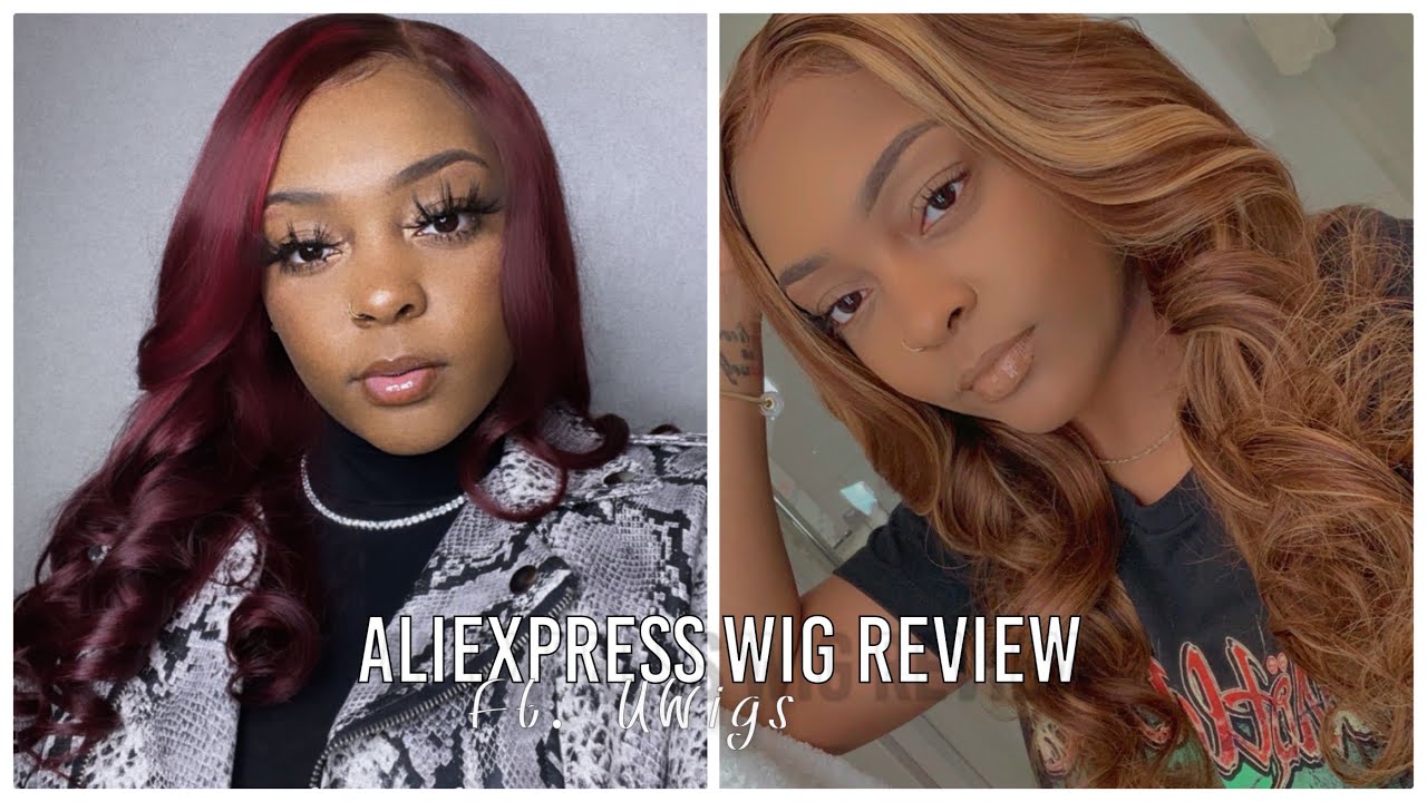 AliExpress Wig Review Ft. UWigs| How To Water Color Wig ! - YouTube