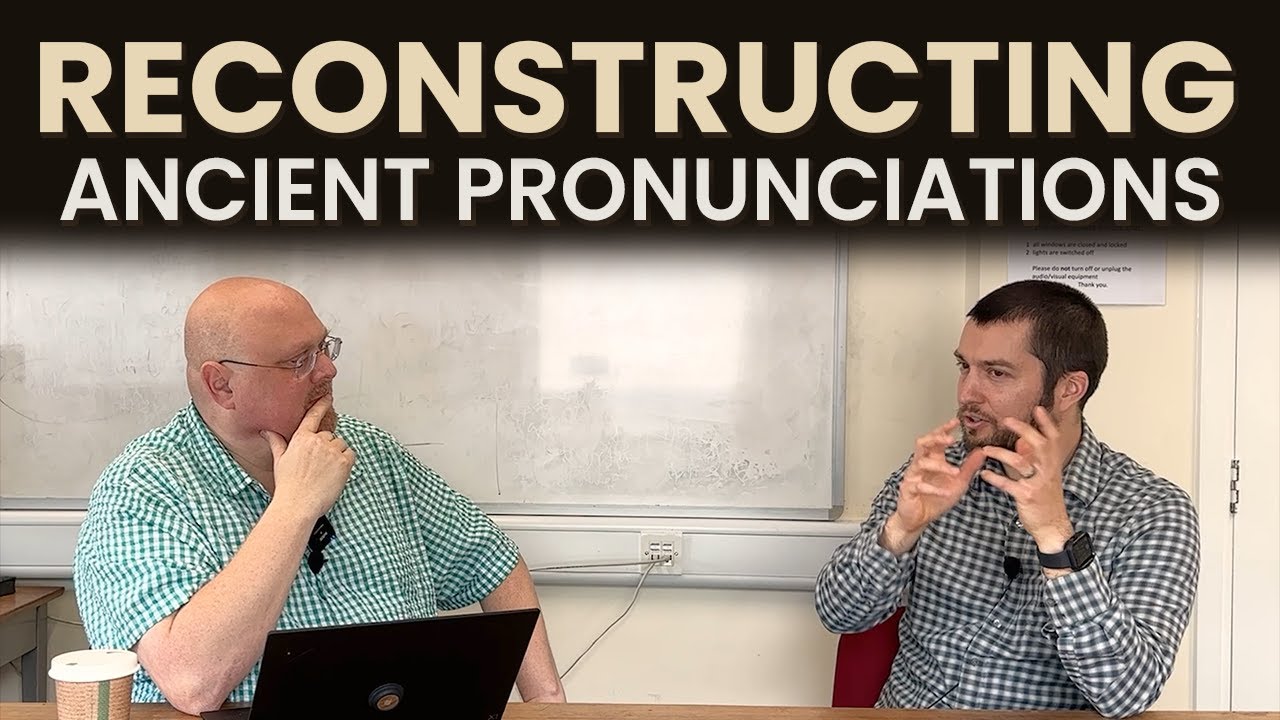 Reconstructing Ancient Pronunciations - YouTube