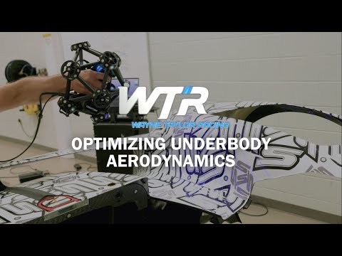 How 3D scanning optimizes the underbody aerodynamics of race cars