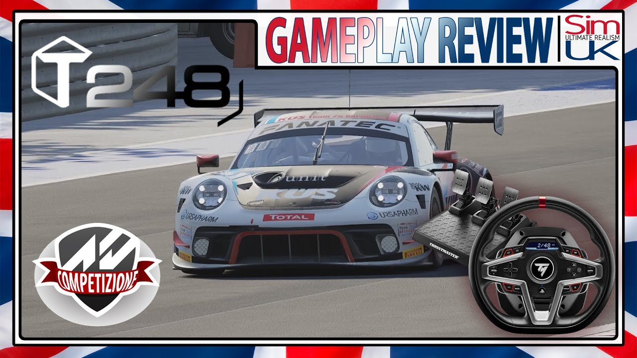 Thrustmaster T248 Wheel REVIEW Test - Easy Race on Assetto Corsa ...