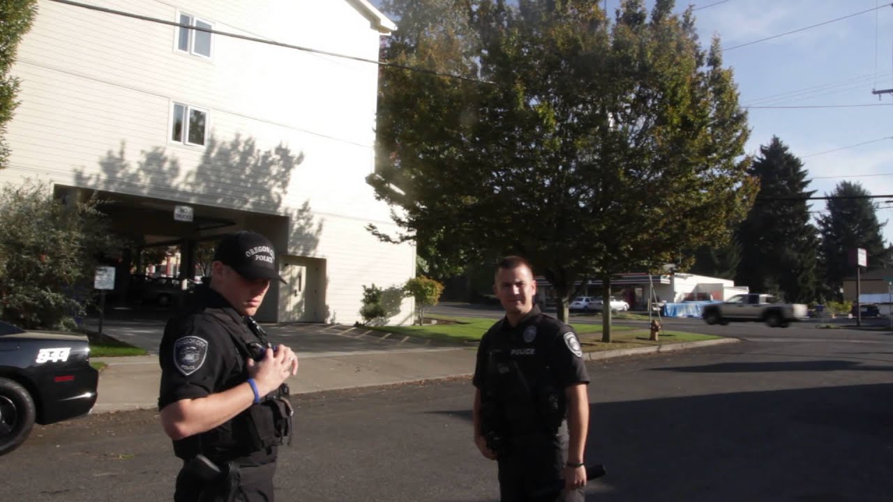 oregon city police go to portland 2 - YouTube