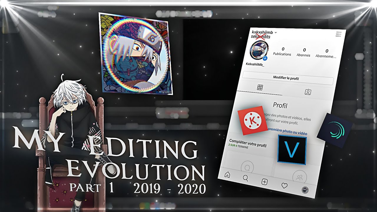 My Editing Evolution - All Of My Edits 2019 - 2020 (Part 1) - YouTube