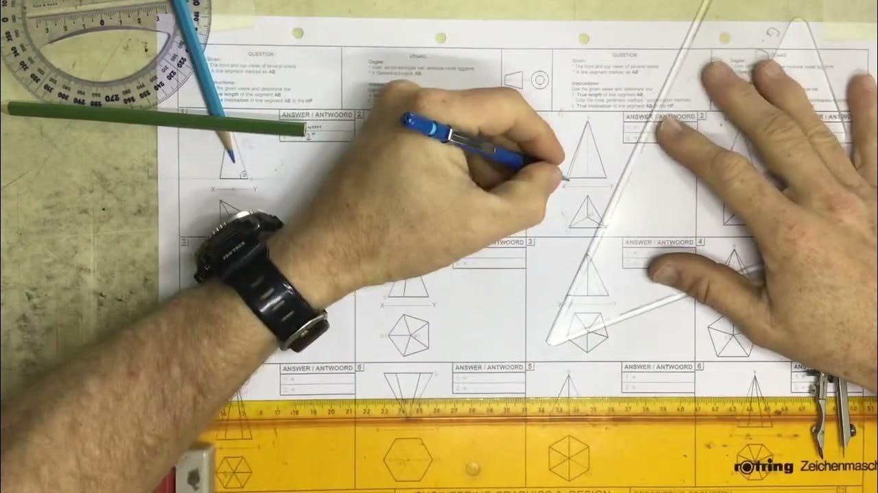 Descriptive geometry Gr10 JP workbook page 91 - YouTube