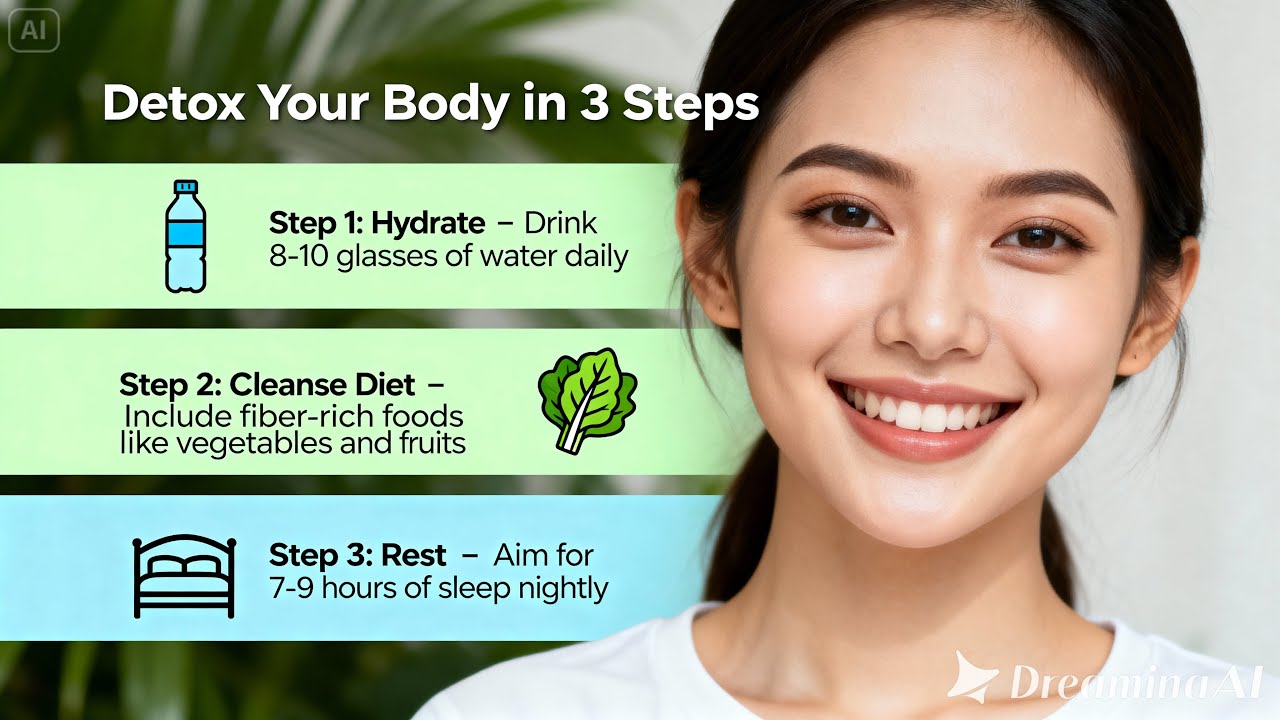 Detox Your Body in 3 Steps - YouTube