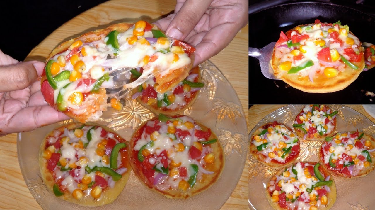 Veg Mini Pizza |Pizza In Pan |Cheesy Pizza Recipe |Urban Food Secrets ...