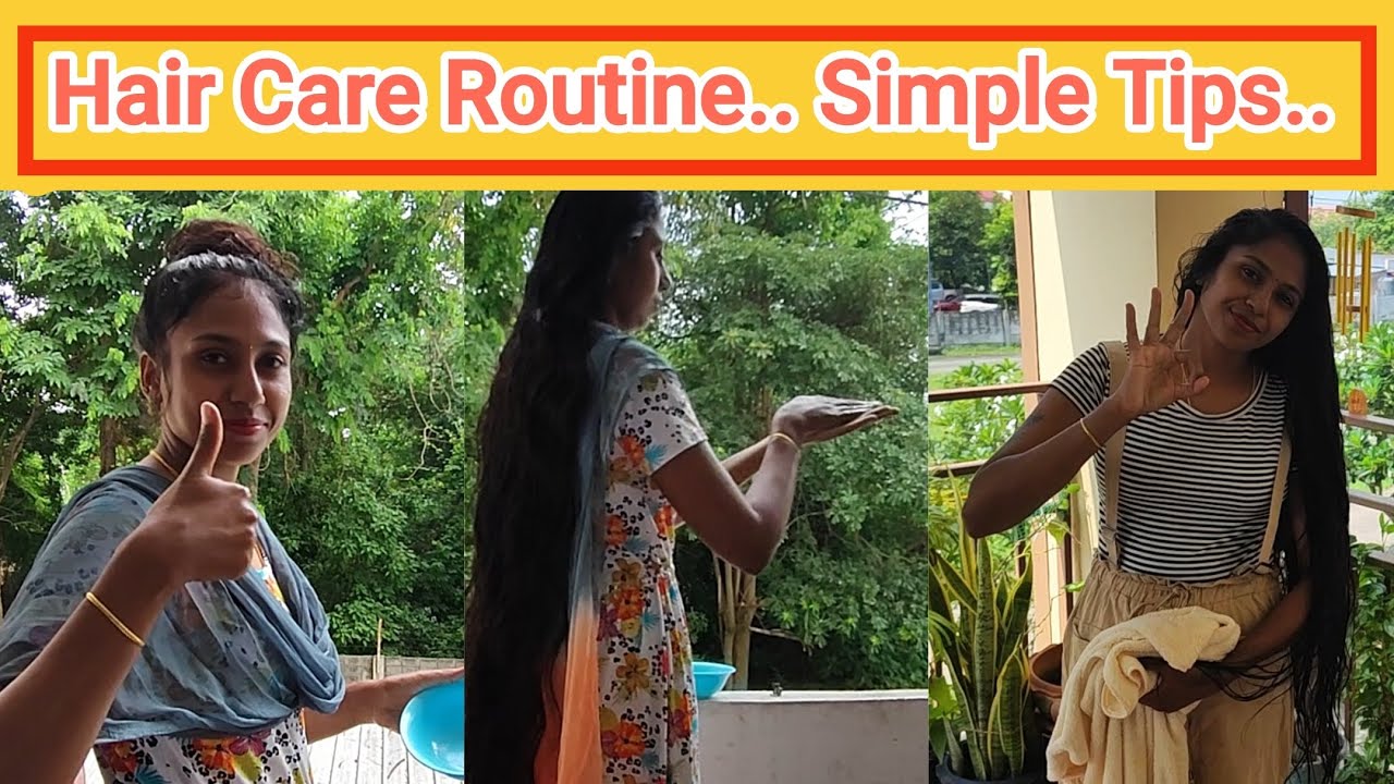 Simple Hair Care at Home...100% Natural and easiest way.. - YouTube