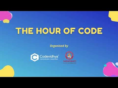THE HOUR OF CODE | Codevidhya | Coding for kids - YouTube