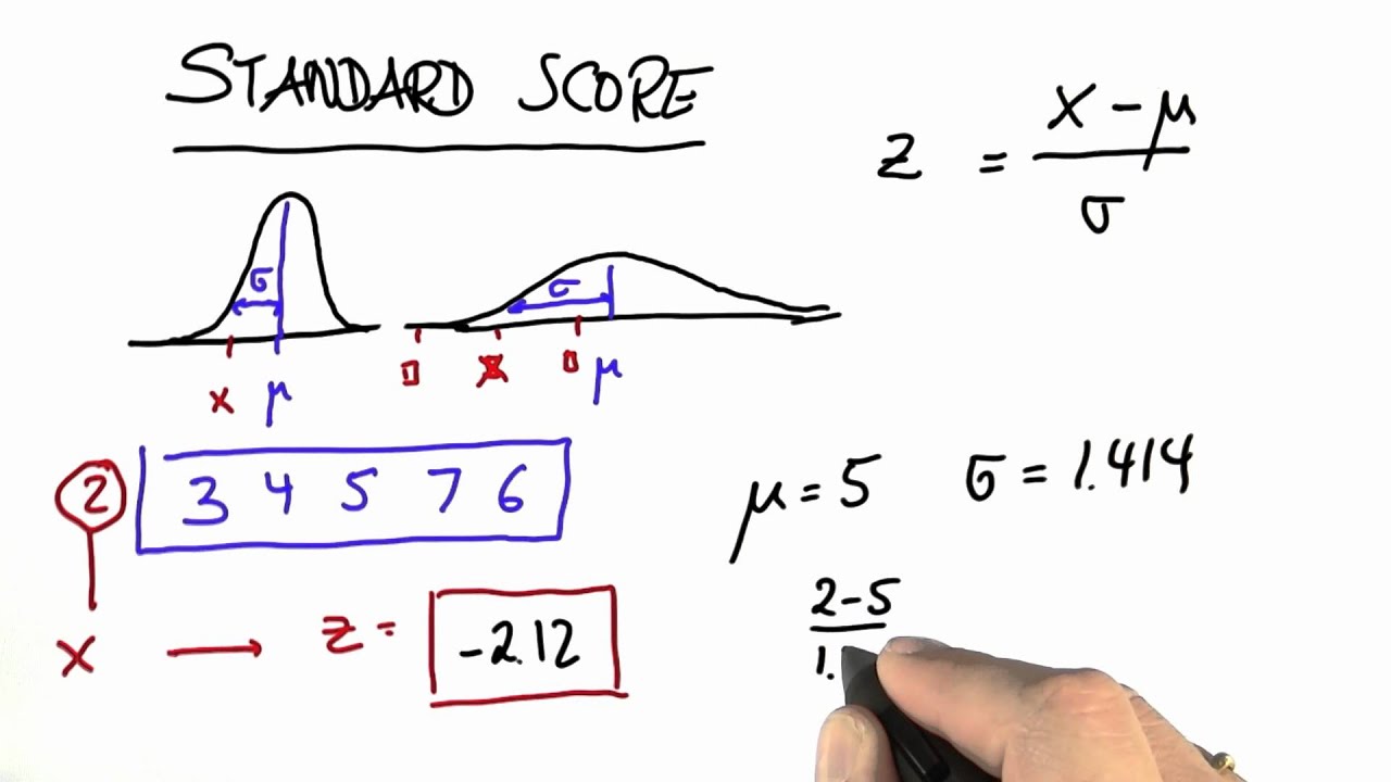 Standard Scores 1 Solution Intro To Statistics YouTube standard-scores-1-solution-intro-to-statistics-youtube