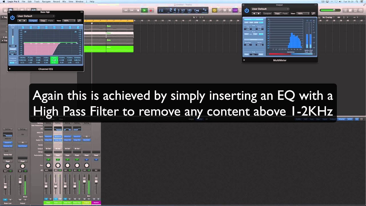 Tricky Music Tutorials: Frequency Splitting in Logic Pro X - YouTube