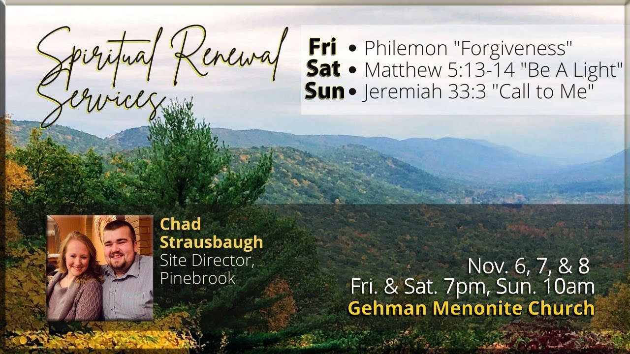11/08/2020, " Call to Me" with Chad Strausbaugh - YouTube