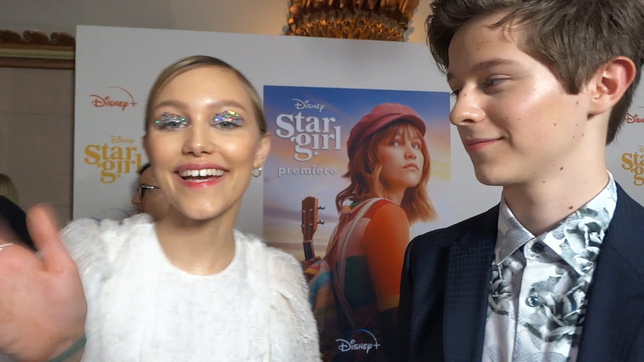 "Stargirl" Disney+ movie premiere with cast and creative team at El ...