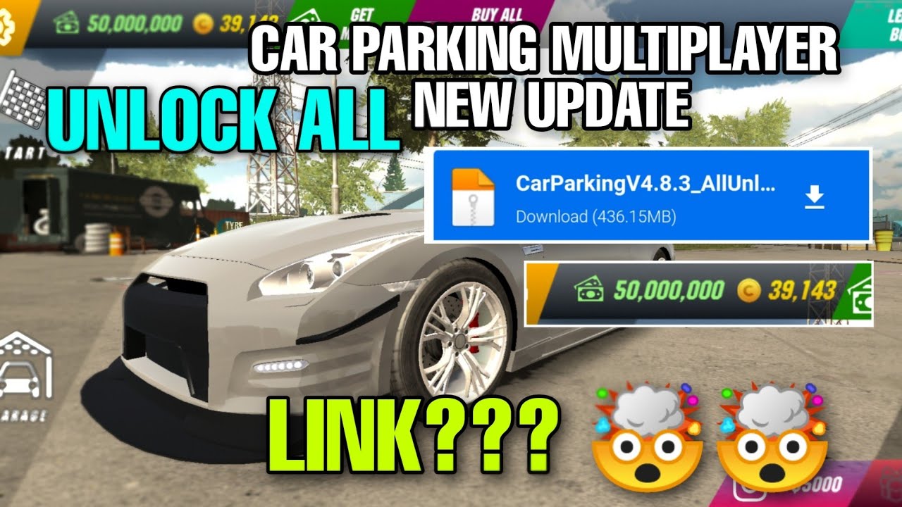 How To Unlock All CAR PARKING MULTIPLAYER NEW UPDATE 4.8.3 | Car ...