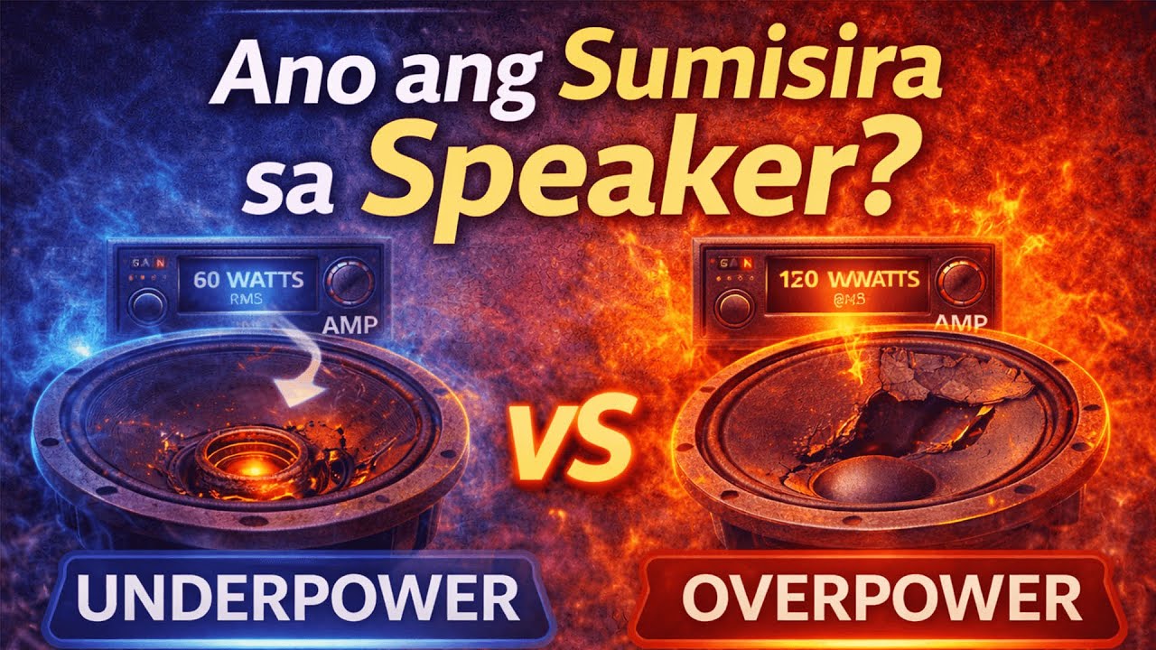 Ano ang Sumisira sa Speaker? Underpower vs Overpower Explained ...