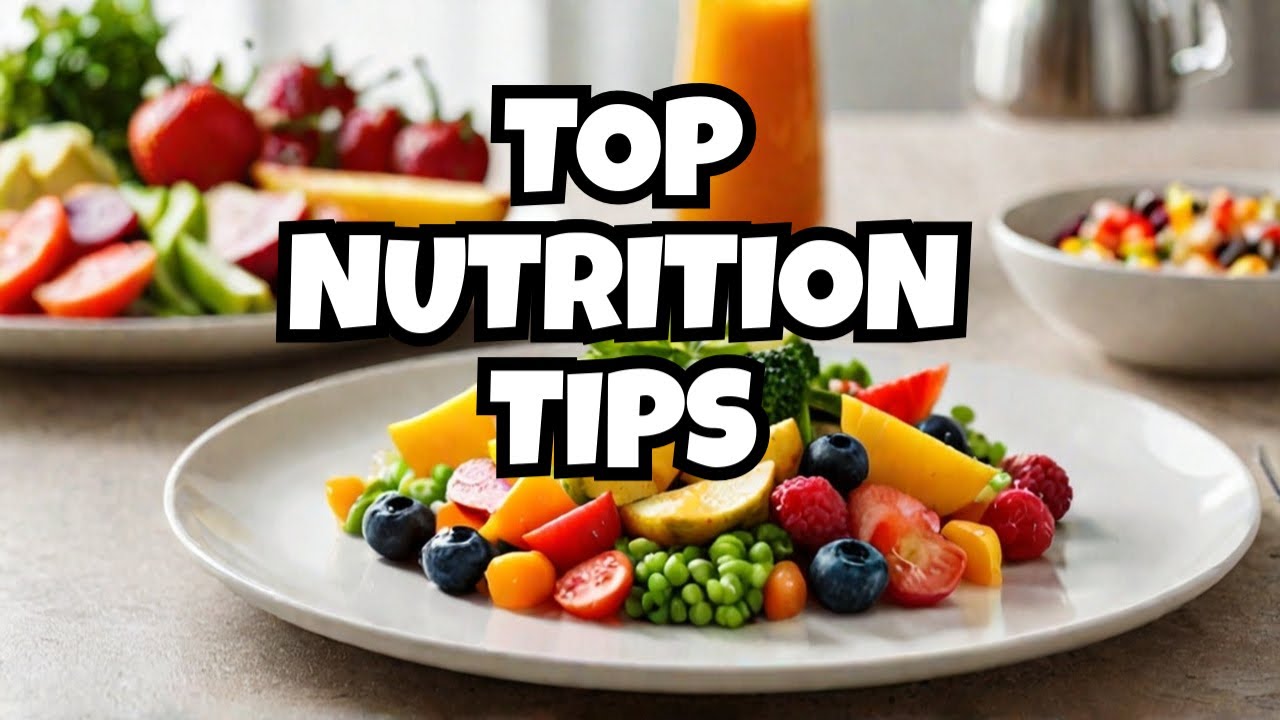 Top Nutrition Tips for a Healthy Body! - YouTube