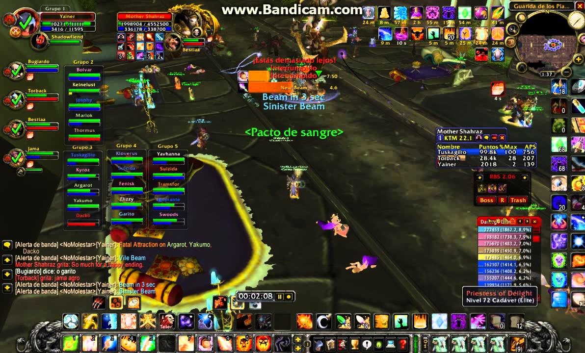 Cadena Perpetua vs Mother Shahraz - Excalibur-Wow - YouTube