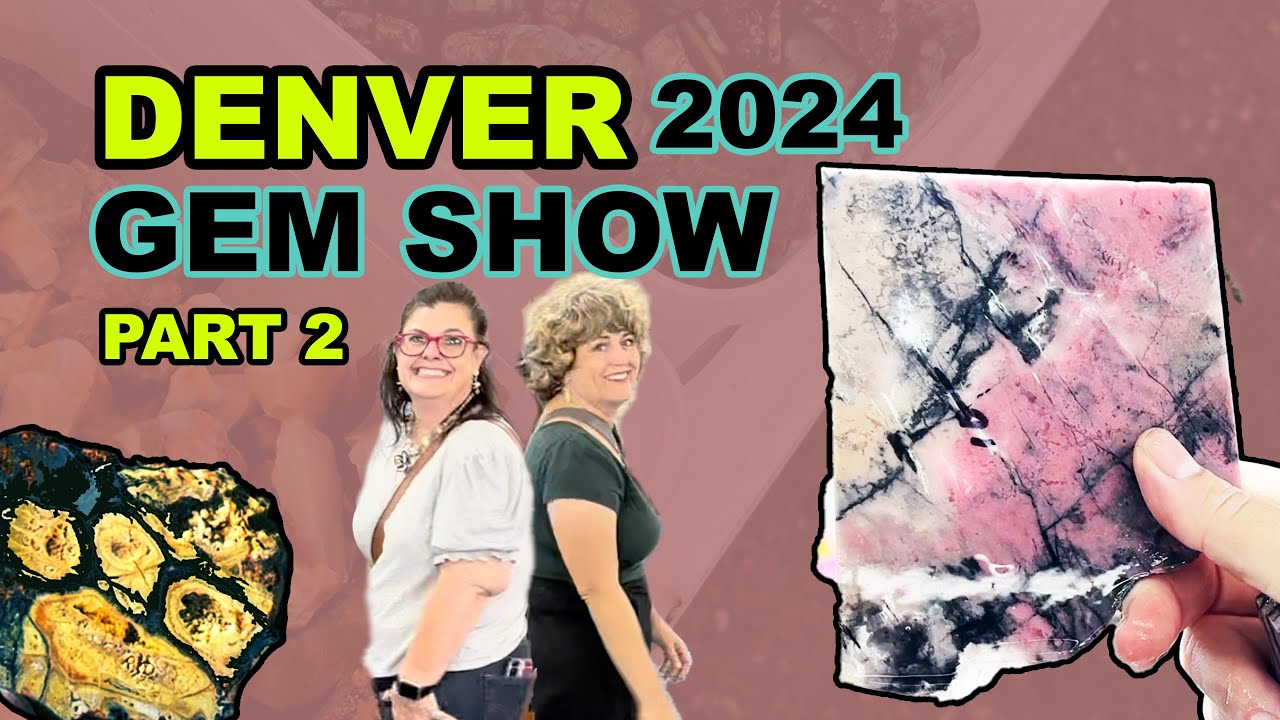 Denver Gem show 2024 - part 2 - Cabochons, Rhodonite, Clay Canyon ...