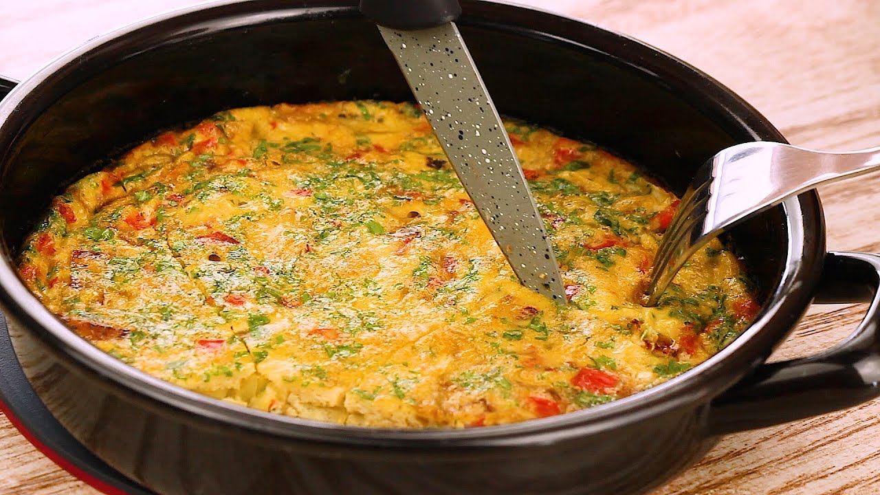 Ισπανική Τορτίγια (Ομελέτα με πατάτες) | FOOD VIDEOs - YouTube