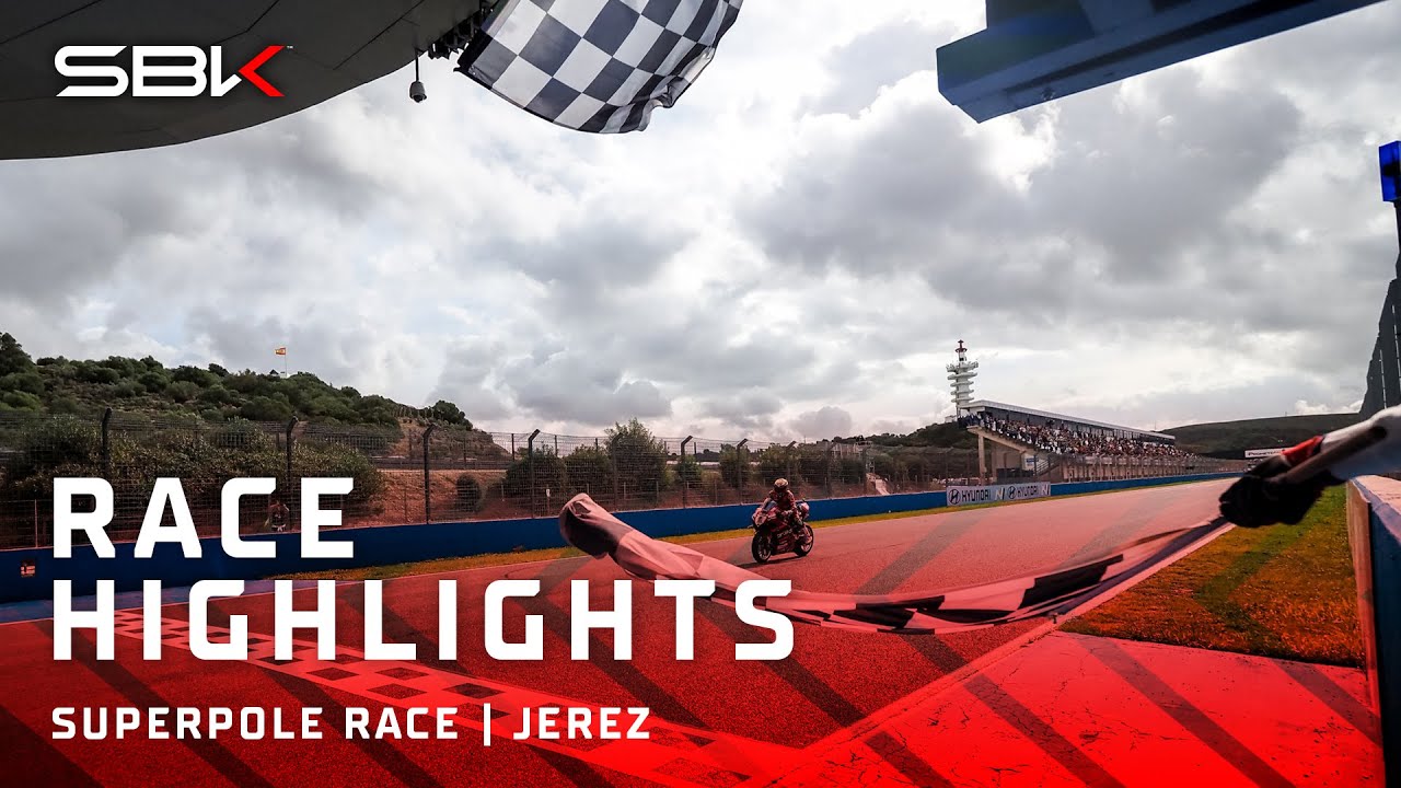 Highlights of an action-packed Superpole Race 💥 | #ESPWorldSBK 🇪🇸 - YouTube