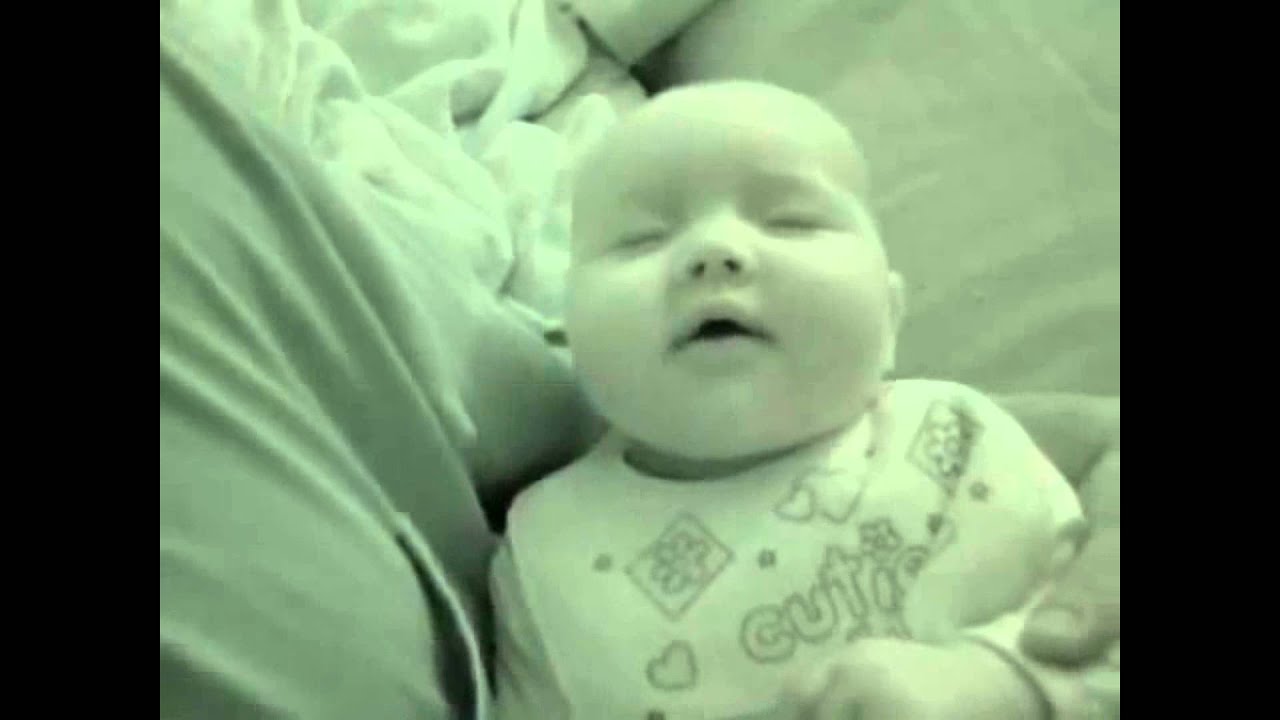 Adorable Baby laughing While Sleeping - Baby Playing Time - YouTube