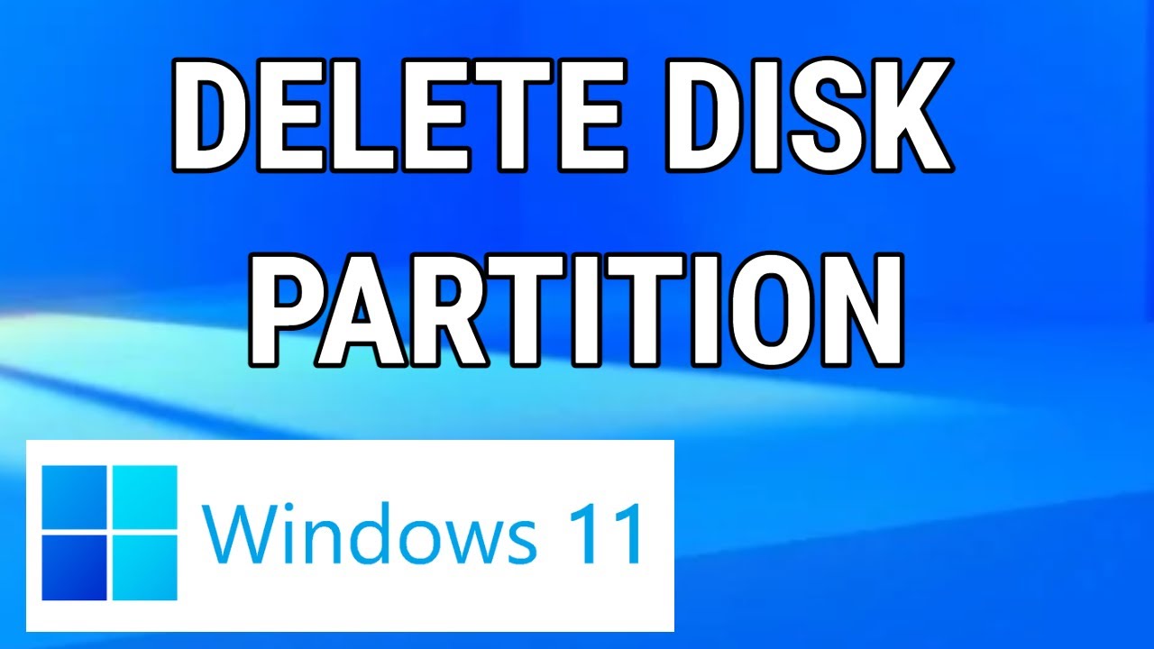 How To Delete Hard Disk Partition In Windows 11 YouTube How To Delete Hard Disk Partition In Windows 11 YouTube