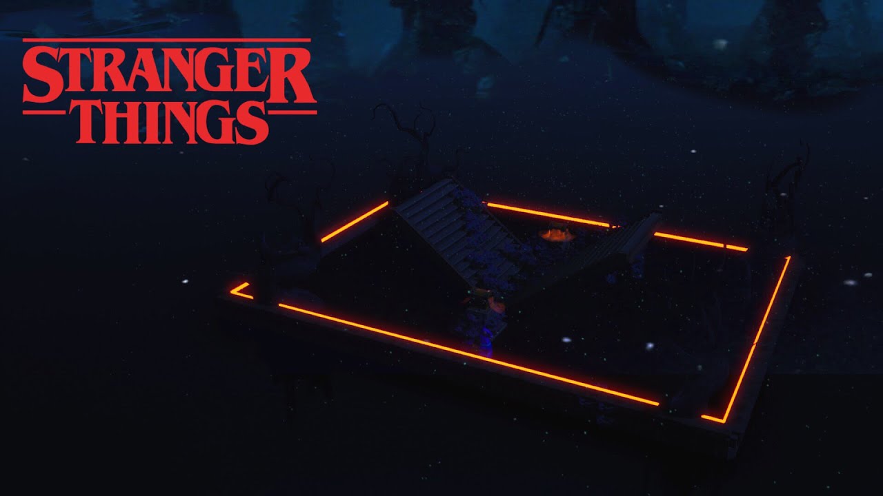 Stranger Things Upside Down 1V1 Map - YouTube